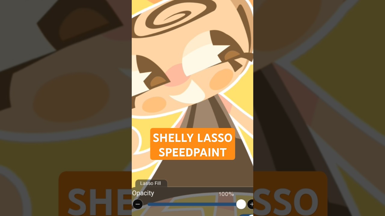 SHELLY LASSO SPEEDPAINT #dandysworld #lassoart #speedpaint