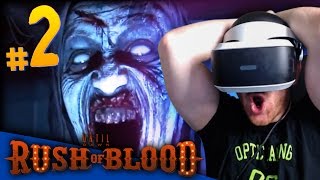 UNTIL DAWN RUSH OF BLOOD #2 (Playstation VR Gameplay) | OpTicBigTymeR