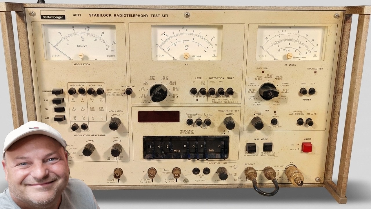 Schlumberger Stabilock 4011 0.01 to 480Mhz 1976