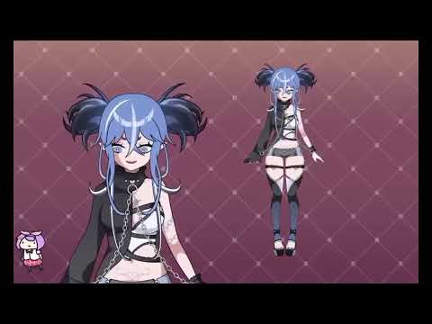 Vtuber model. Open commissions. (art+ rigging)