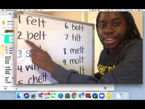 Phonics Drills- lt ending