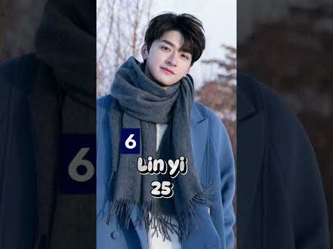 Top 10 chinese actors Age #chinese