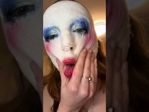 SFX Makeup Artist Turns Her Face Into Yarn
