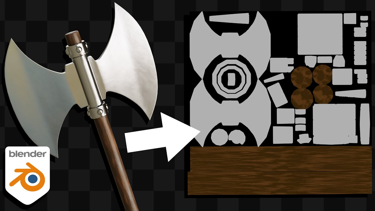 Bake Multiple Materials/Objects to One Texture Map (Blender Tutorial)
