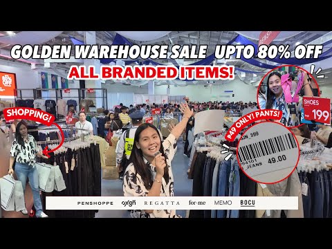 EVERYTHING ON SALE! BRANDED APPARELS UPTO 80% OFF (AS LOW AS ₱49!)