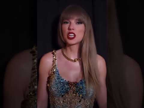 Special Message from Taylor Swift after named as Spotify Top Global Artist 2023 #SpotifyWrapped2023