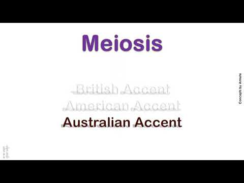 Meiosis How to Pronounce Meiosis in Australian Accent, British Accent, American Accent ?