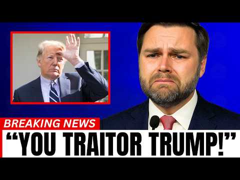 JD Vance CRIES And RESIGNS After Trump HUMILIATES Him On LIVE TV!