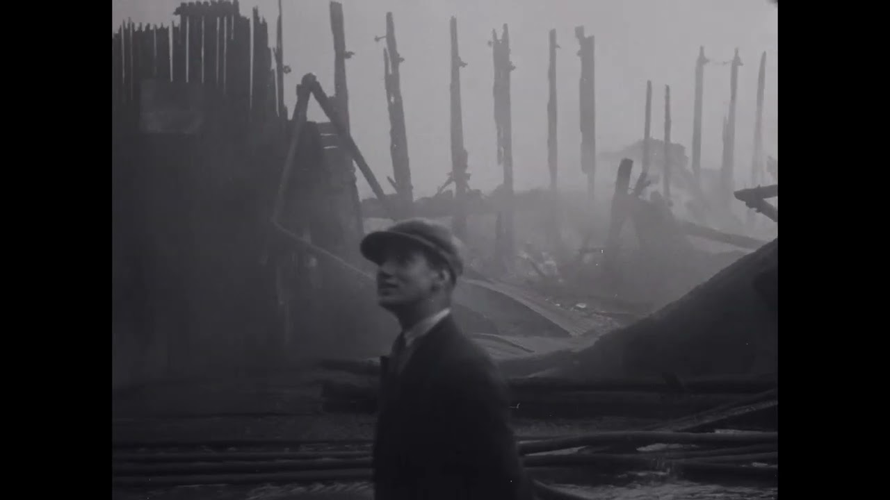 Brann i Bergen sentrum i 1930
