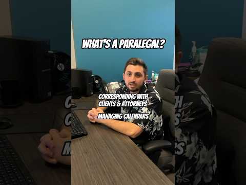 Paralegal Series- What is a Paralegal 🤔?! #attorney #lawfirm #paralegal