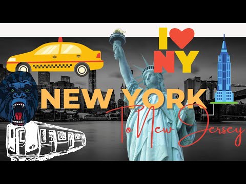 تعلم الإنجليزية من شوارع نيويورك driving from NYC To NJ
