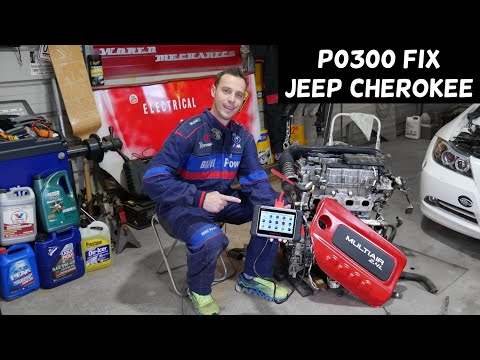 JEEP CHEROKEE CODE P0300 ENGINE LIGHT ON 2014 2015 2016 2017 2018 2019 2020