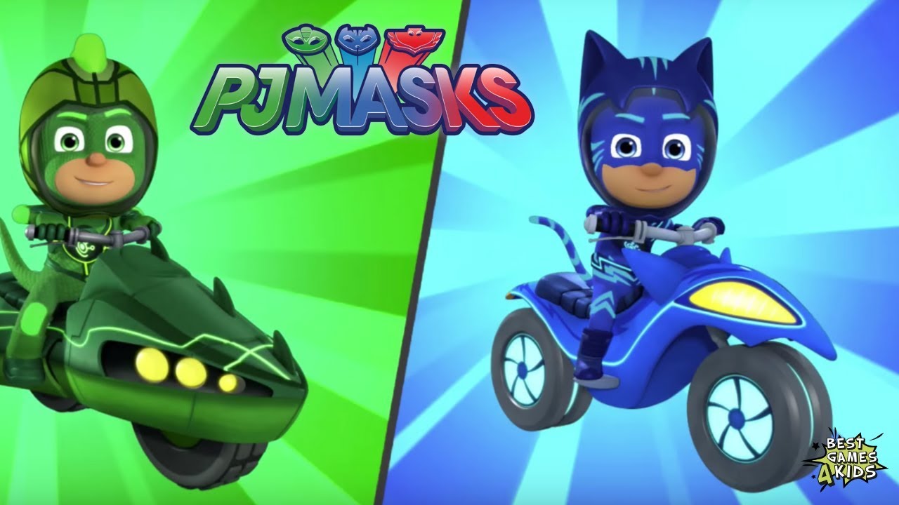 CATBOY & GEKKO Moon Mission! | PJ Masks: Racing Heroes By Entertainment One