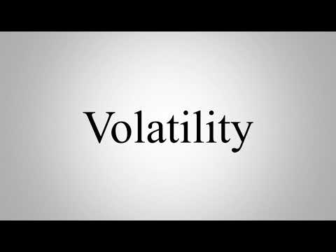Learn How To Pronounce Volatility