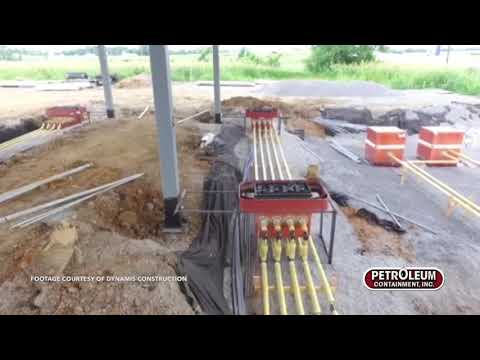 PCI Underground Installation Drone Footage