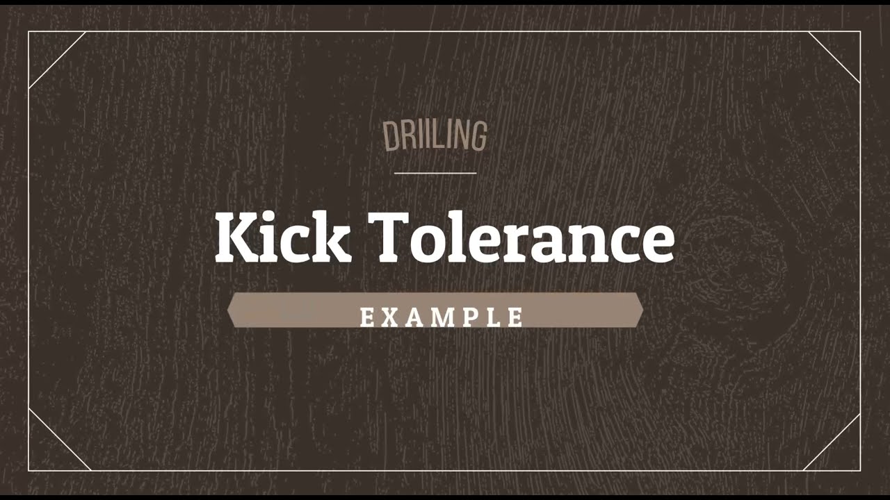 6- Kick Tolerance Example