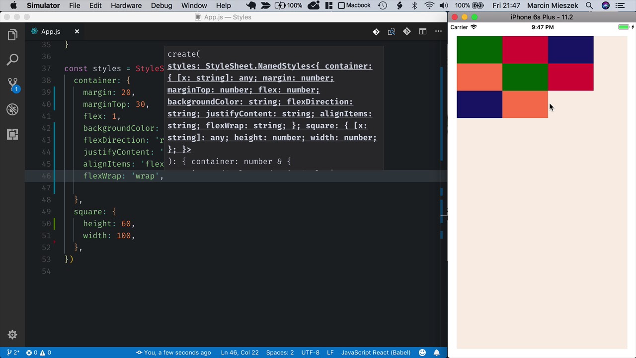 React Native Tutorial - Styling #7 - Flex Wrap
