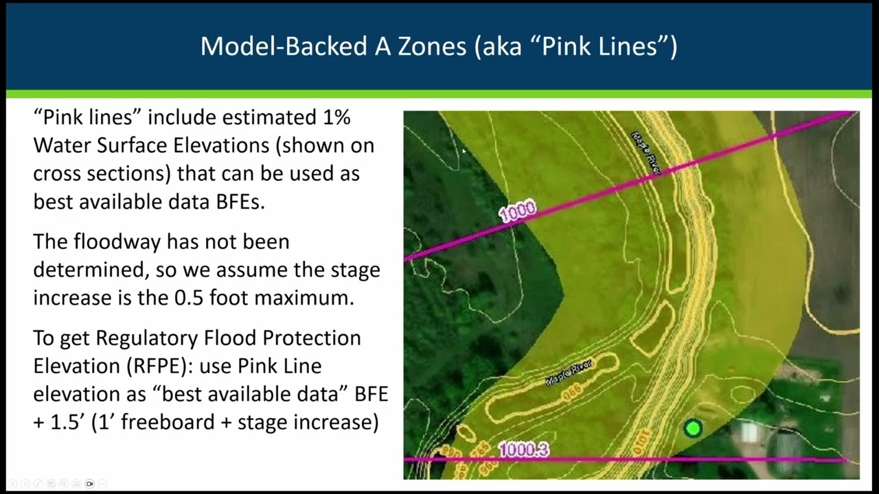 Dealing with A Zones in Floodplain