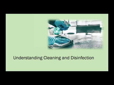 Surface Cleaning and Disinfection in the Context of the COVID-19 Pandemic