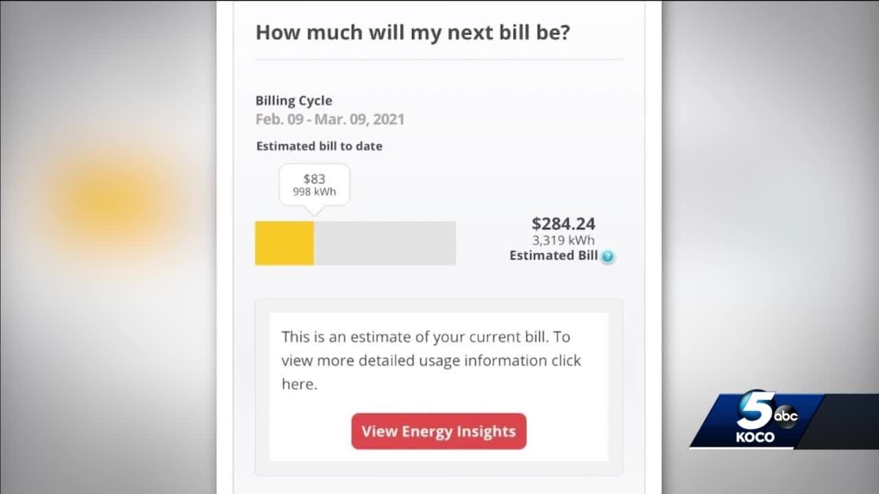 Oklahomans will see higher utility bills after extreme winter weather, officials say
