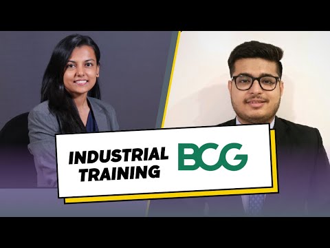 CA INDUSTRIAL TRAINING AT BCG| Get your Management consulting role at BCG even before qualifying CA.