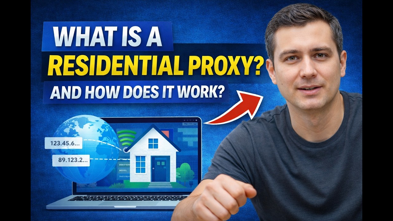 What Is a Residential Proxy? How It Works + Real Use Cases (Beginner Guide)