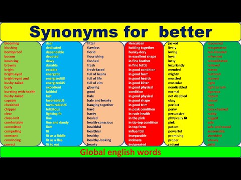 75 synonyms for better|synonyms antonyms for ielts| antonyms synonyms for competitive|english toefl