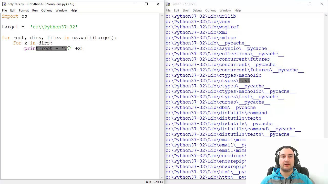 How To Get a List of All Subdirectories in the Main Directory with Python