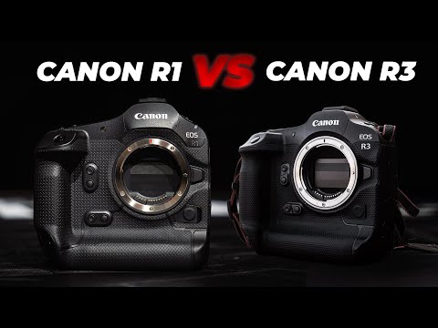Canon R1 vs R3: Flagship level cameras
