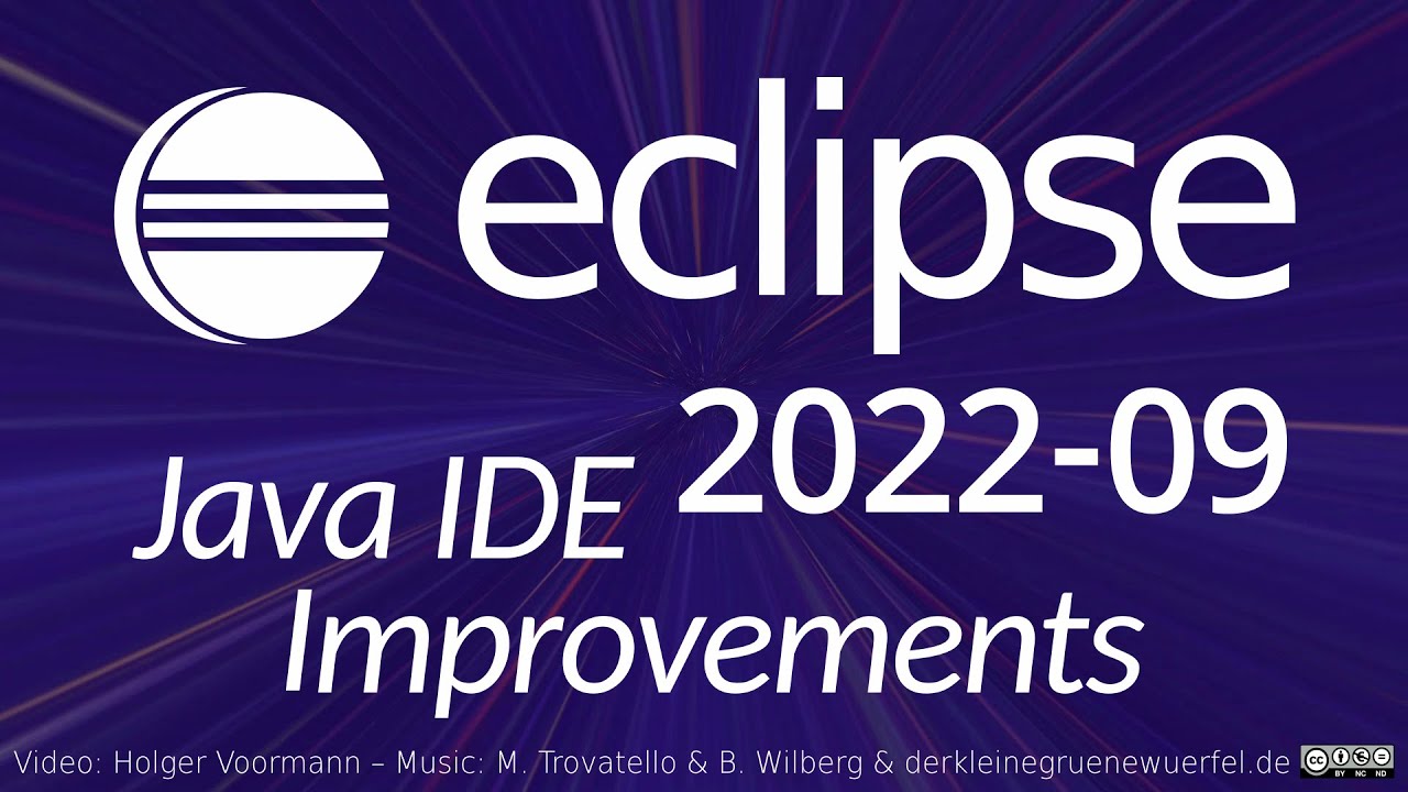 Eclipse 2022-09 Java IDE Improvements
