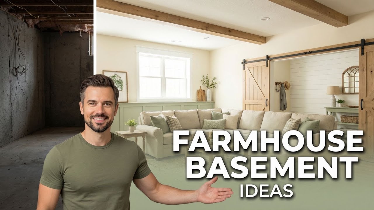 Top 10 Farmhouse Basement Ideas