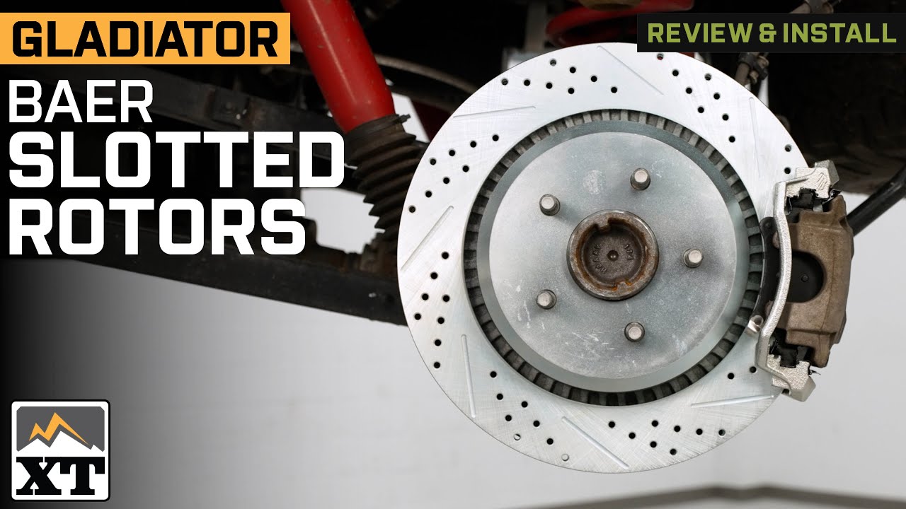 Jeep Gladiator JT Baer BIG Claw Performance Drilled and Slotted Rotors Review & Install
