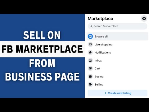 How To Sell On Facebook Marketplace From Business Page In 2024