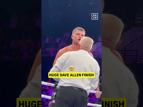 Dave Allen KNOCKS OUT Johnny Fisher 🤯 #shorts