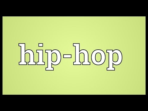 Hip-hop Meaning