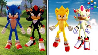 SONIC MOVIE ADVENTURE - ALL NEW Chaos Locations (Sonic Roblox Fangame)