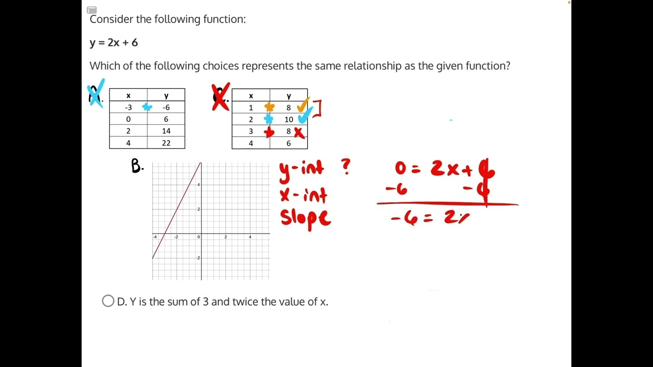 Algebra Simulation 4 Solution 5