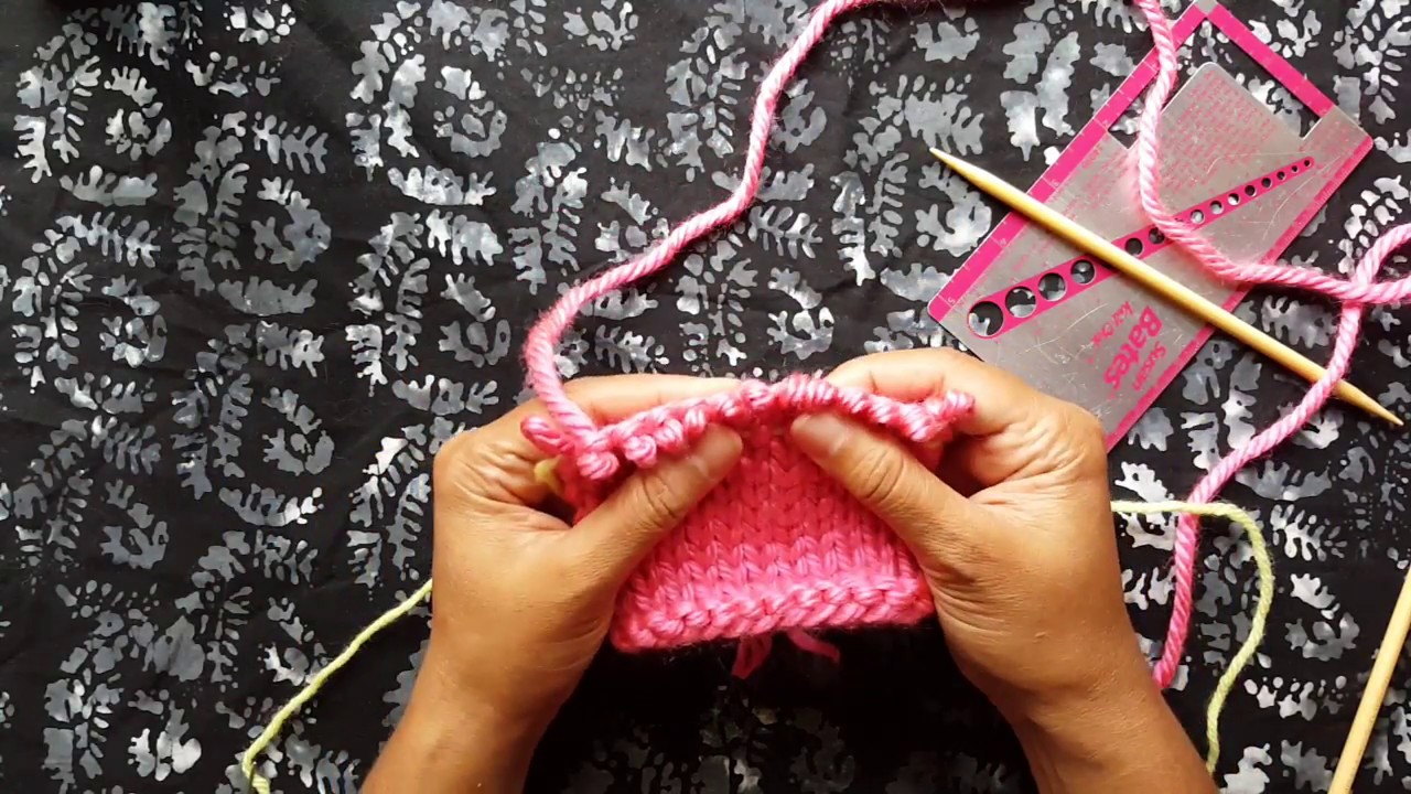 Adding reactive lifelines: a Knittycat's Knits technique