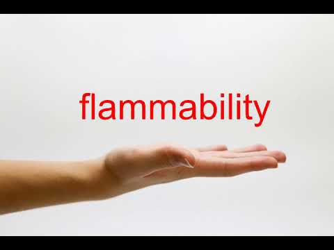 How to Pronounce flammability - American English