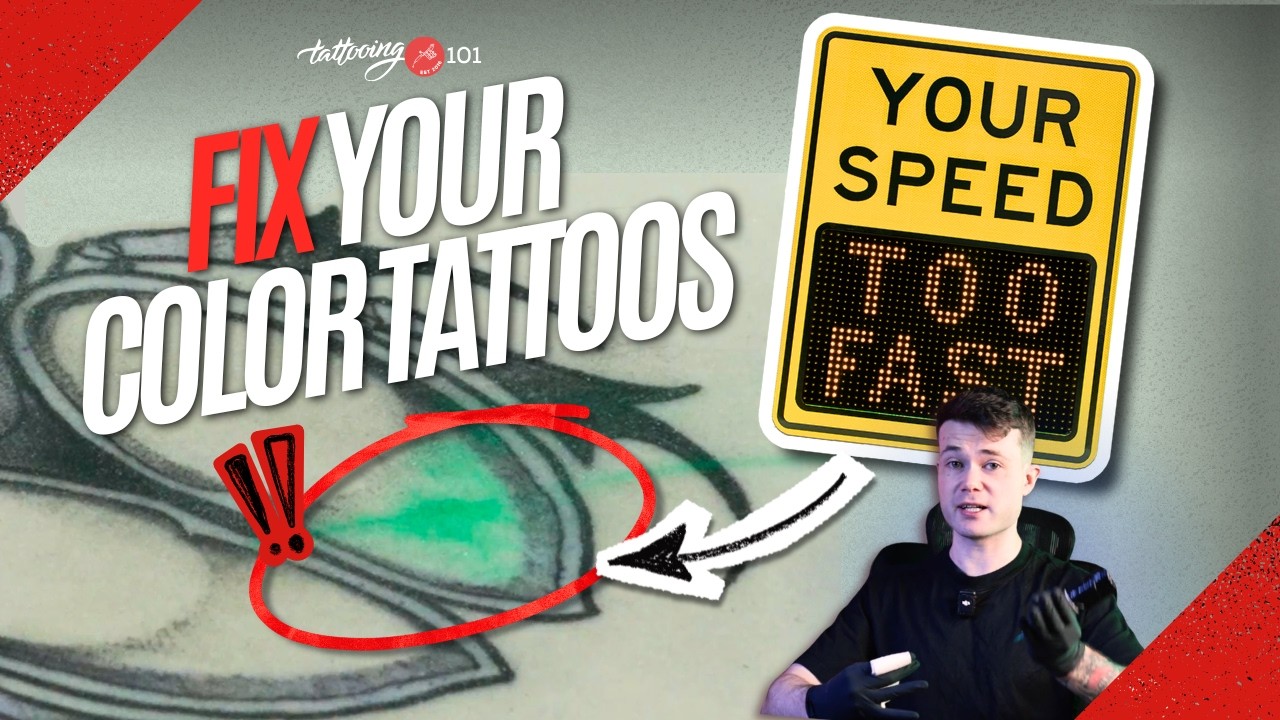 How To PACK COLOR in Tattoos 🔥 Stop Getting Patchy, Faded Results