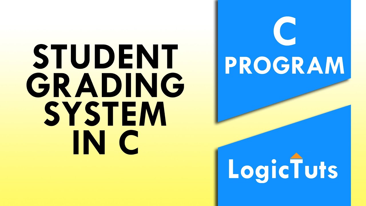 Basic C Program - Student Grading System