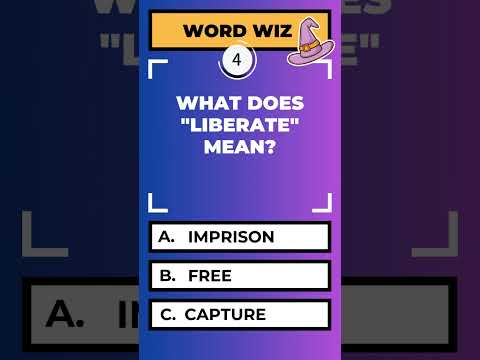 What Does Liberate Mean? Word Wiz Explained