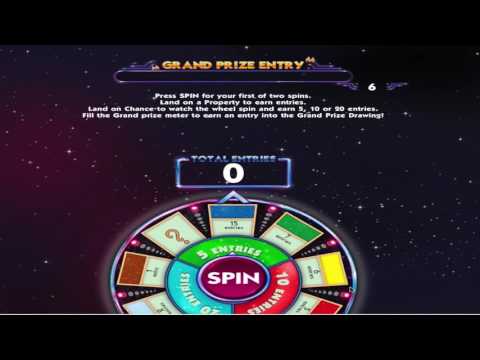 Monopoly Jackpot Second Chance Drawing Website Tutorial