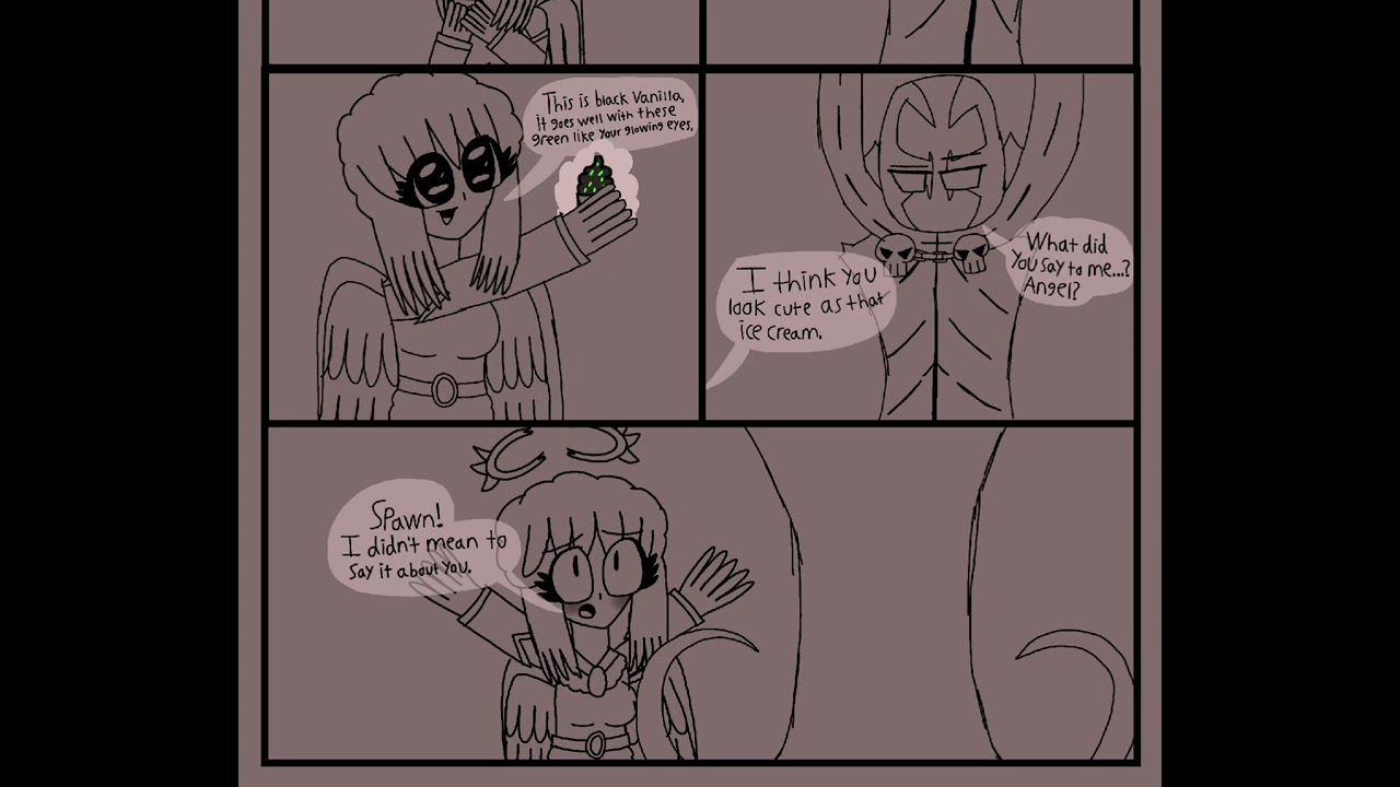 Like A Heavenly Angel Slice || Spawn Selfship Comic