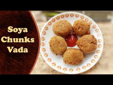 How to make Soya Chunks Vada | Soya chunks easy recipe | starter recipe | Flavourful Heaven