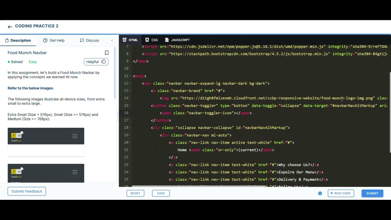 Responsive Web Design & Bootstrap Grid System | Coding Practice-2 | NxtWave | CCBP 4.0