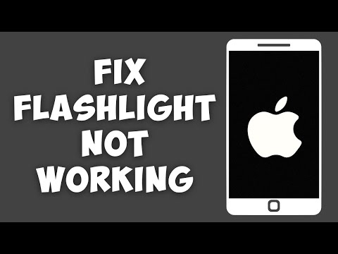 How To Fix Flashlight not working | Icon Grayed Out on iPhone