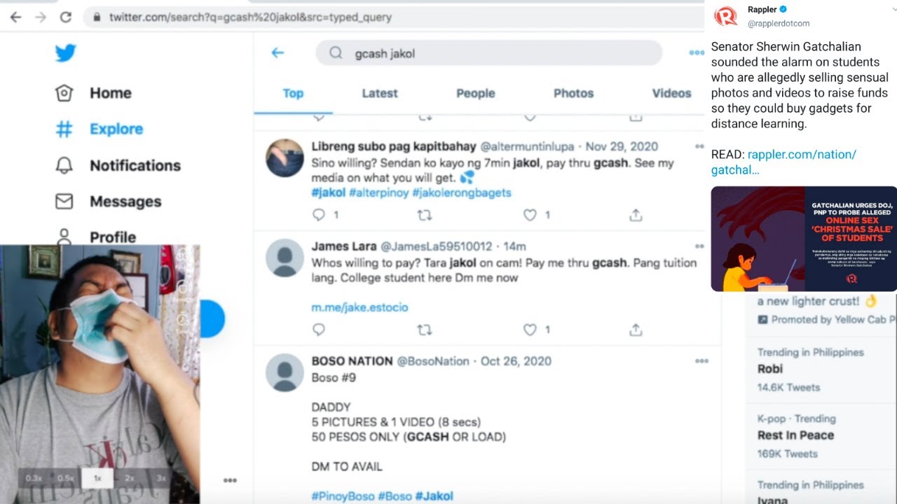 Graphic Content Warning: Bagets for GCash Scheme Rampant on Twitter