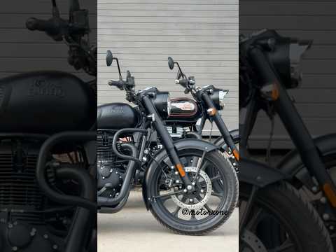 Stealth Black or Black Gold Vintage - What’s Your Pick🤔#classic350 #bullet350 #motorxone