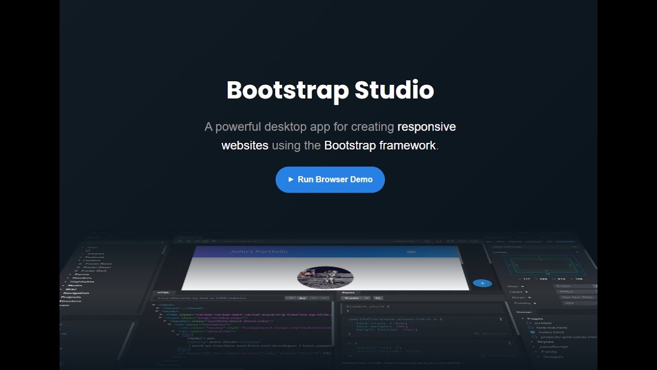 Bootstrap Studio CSS EDIT